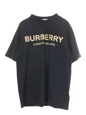Burberry 2010s Ellison Logo-print T-shirt - Black