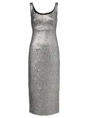 Roland Mouret Jacquard Corset Dress - Silver