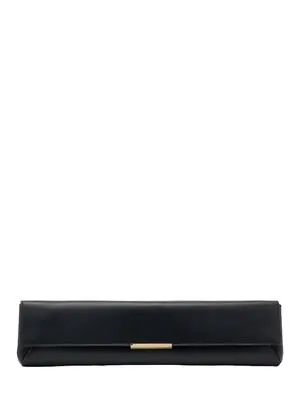 BALMAIN Small Leather Clutch