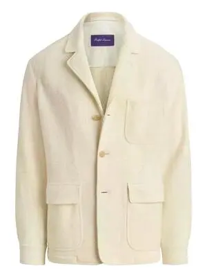 Ralph Lauren Purple Label Three-button Pocket-detail Jacket - Neutrals