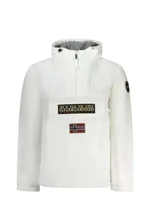 NAPAPIJRI Rainforest Logo-patch Hoodie - White