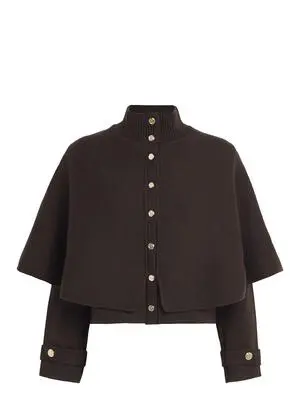 MAJE Cape-effect Cardigan