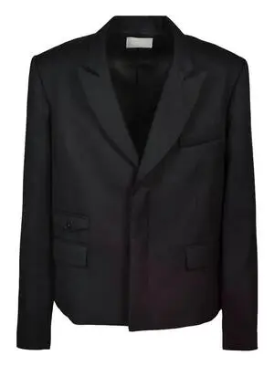 CEDARWOOD Cities' Club Button-up Blazer - Black