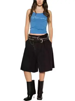 WILLY CHAVARRIA Princesa Cholita Tank Top - Blue