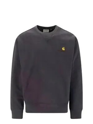 CARHARTT WORK IN PROGRESS American Script Logo-embroidered Sweatshirt