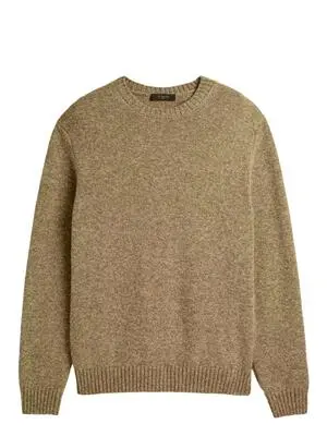 SLOWEAR Zanone Geelong Wool Sweater - Green