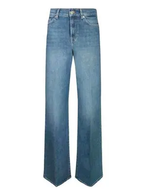 7 For All Mankind Lotta Flared Jeans - Blue