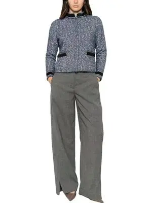 NEERA Patch-pocket Jacket - Blue