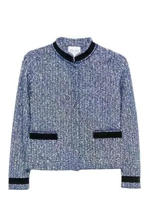 NEERA Patch-pocket Jacket - Blue