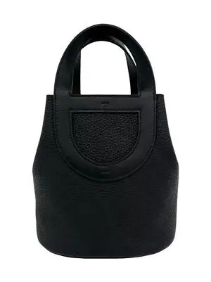 Hermès 2015-2026 Clemence And Swift In The Loop 18 Handbag - Black