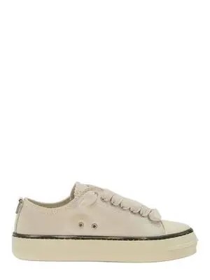 REPRESENT Rep-cap Leather Sneakers - White