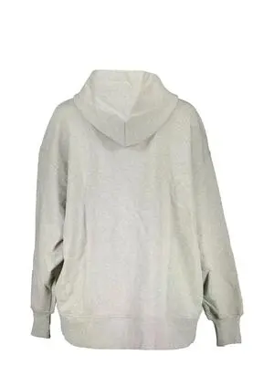 Calvin Klein Logo-patch Zip-up Hoodie - Grey