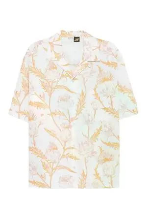 Loewe X Paula's Ibiza Floral-print Shirt - Blue