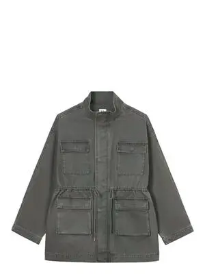 B+AB Drawstring Field Jacket - Grey