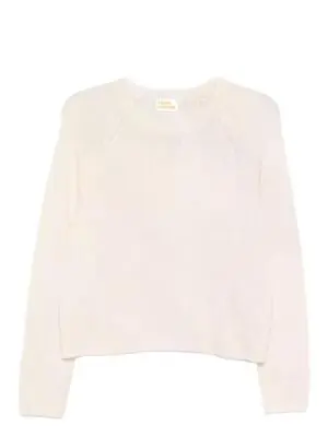 From Future Raglan-sleeve Crew-neck Sweater - Neutrals