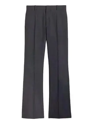 JIL SANDER Fil-à-fil Wool Trousers