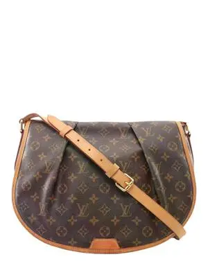 LOUIS VUITTON 2011 Menilmontane Mm Monogram Shoulder Bag - Brown