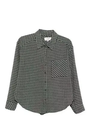 Xirena Jordy Gingham-check Shirt - Green