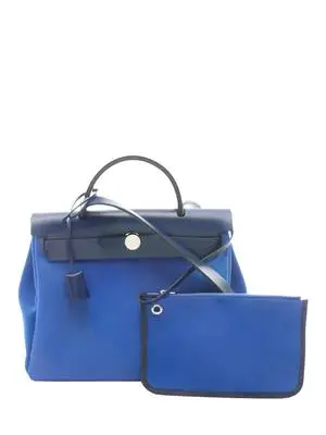 Hermès 2022 Pm Herbag Tote Bag - Blue