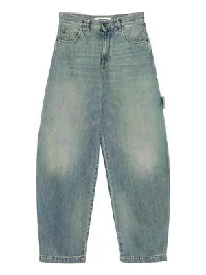 DARKPARK Audrey Faded-effect Hammer-loop Jeans