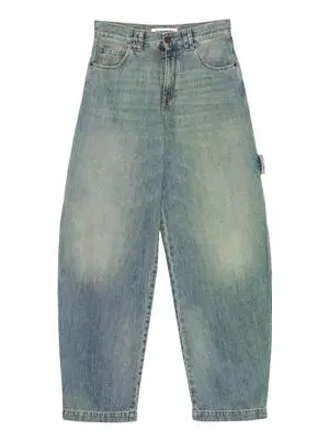 DARKPARK Audrey Faded-effect Hammer-loop Jeans