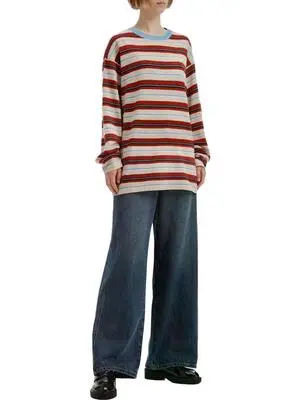 B+AB Striped Sweater Neutrals
