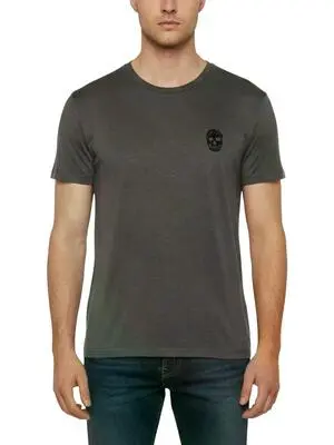 Alexander McQueen Skull-print Short-sleeve T-shirt - Grey