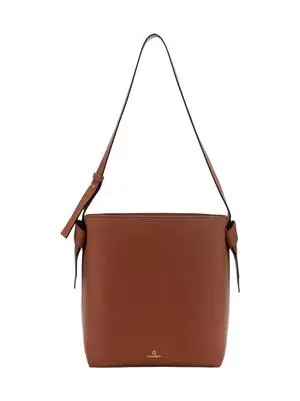 LA PORTEGNA Paula Knot-detail Shoulder Bag