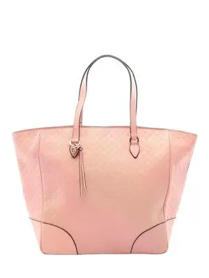 Gucci 2010s Micro Guccissima Bree Tote Bag - Pink