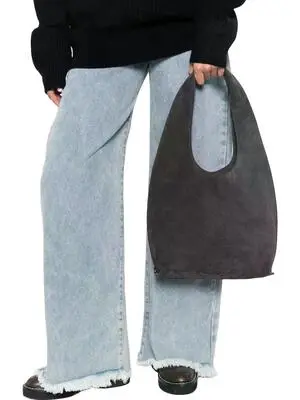 A.p.c. Le Neige Suede Tote Bag - Grey
