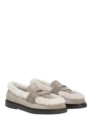 Roberto Festa Mink Danesa Loafers - Grey