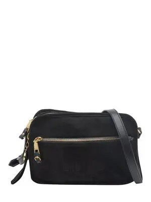 Liu Jo Logo-embossed Tassel-detail Cross Body Bag - Black