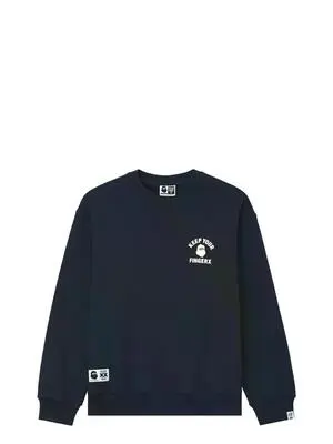 FINGERCROXX Logo-print Sweatshirt - Blue