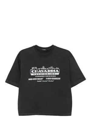 WILLY CHAVARRIA Brava Graphic-print T-shirt - Black