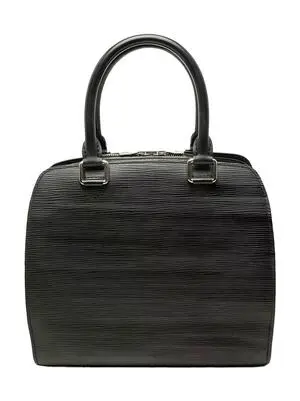 LOUIS VUITTON 2006 Epi Pont Neuf Pm Handbag - Black