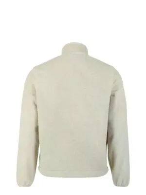 Moncler Logo-patch Zip-up Sweatshirt - Neutrals