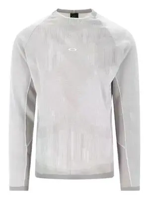 OAKLEY Logo-detail Patterned-jacquard Sweater