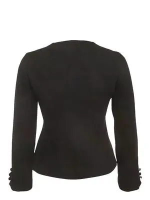 Carolina Herrera Button-up Jacket - Black