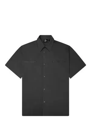 PARRA Hardly Hiked Short-sleeve Shirt - Grey