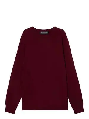 Brooks Brothers Cashmere Crew-neck Sweater - Red