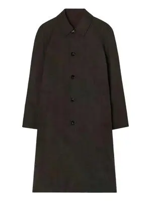 BURBERRY Long Reversible Gabardine Parkbury Car Coat