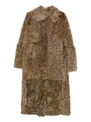 ARMA Cristina Shearling Coat - Brown