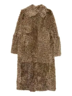 ARMA Cristina Shearling Coat - Brown