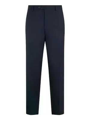 Brooks Brothers Travel Flat-front Trousers - Blue