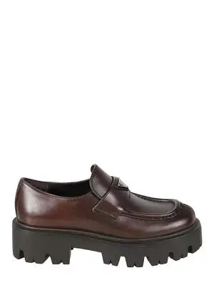 PRADA Leather Loafers