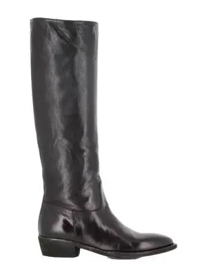 Officine Creative Side-zip Knee-high Boots - Black