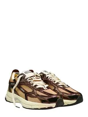 THEMERCER. The Re-run Panelled Sneakers - Brown