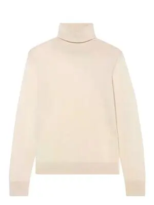 BROOKS BROTHERS Diamond-knit Turtleneck Sweater