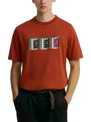 Barbour X Paul Smith Graphic-print T-shirt - Red