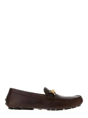 Versace Medusa Biggie Driving Loafers - Brown
